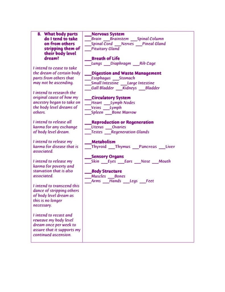 Workbook 1: Chapter 7 Worksheets -Aligning With Earth