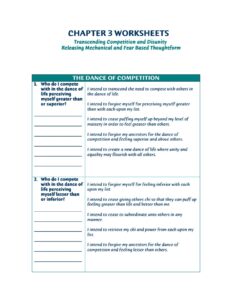 Workbook 2: Chapter 3 Worksheets -Aligning With Earth